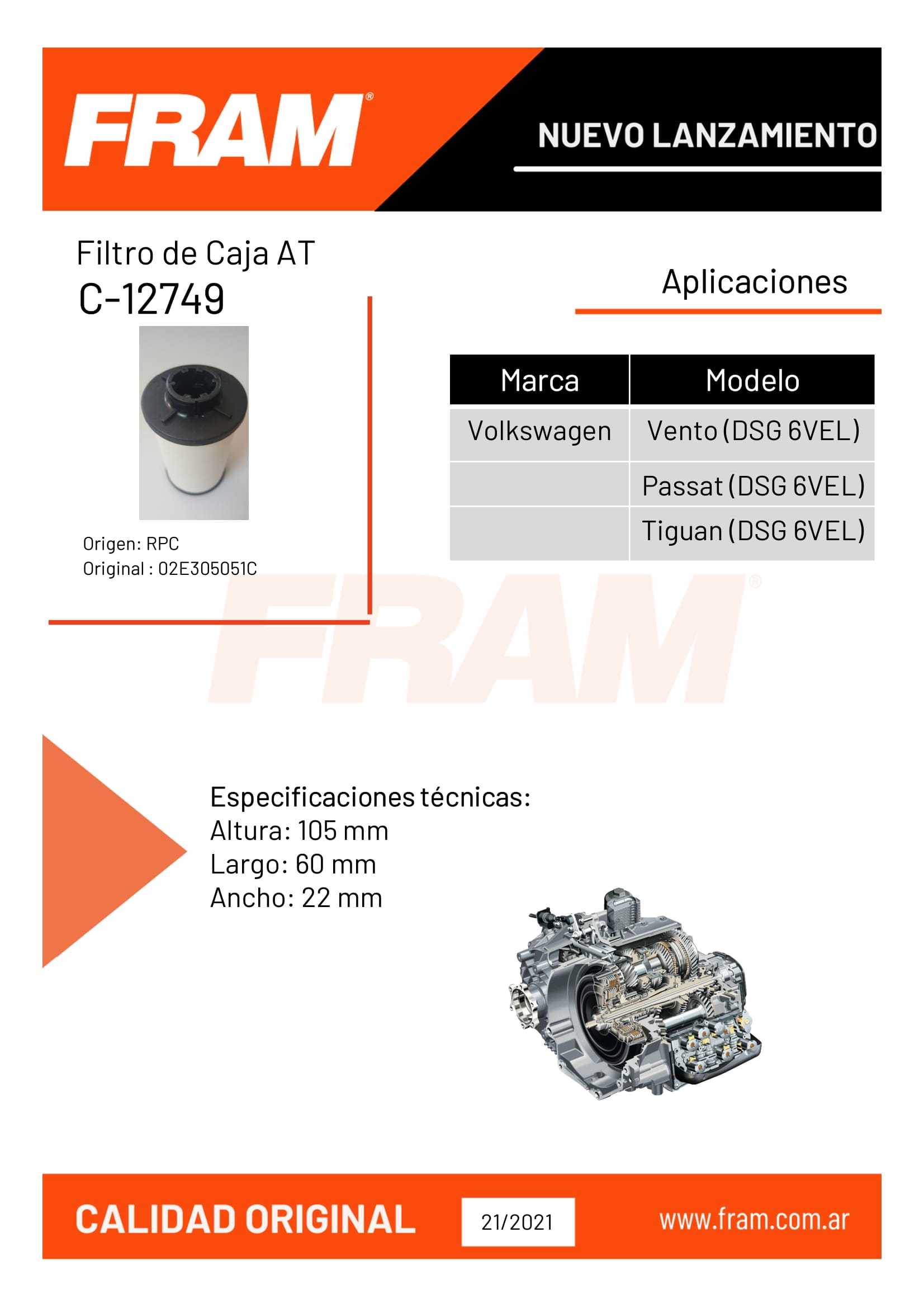 FRAM - Catálogo Online